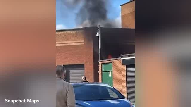 Middlesbrough fire: 'Stay away' warning as van goes up in flames - The ...