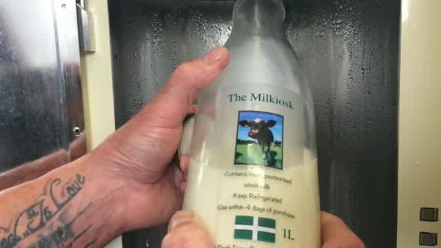 These Devon farmers have started selling milk direct from their farm ...