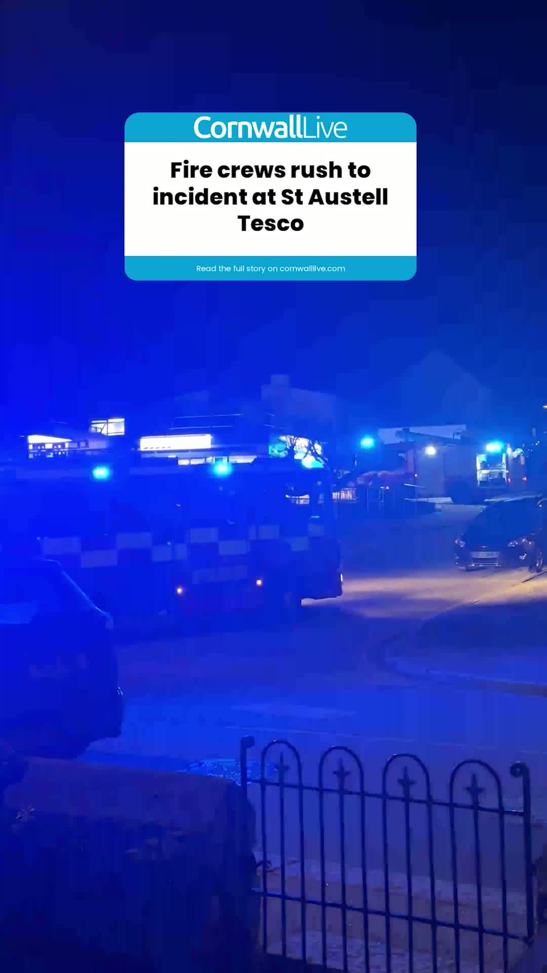 Fire crews rushed to incident at St Austell Tesco - Cornwall Live