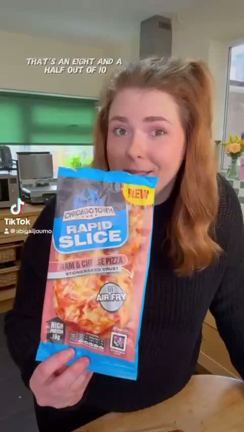 I tried Chicago Town's new high protein pizza slice and 1 thing left me ...
