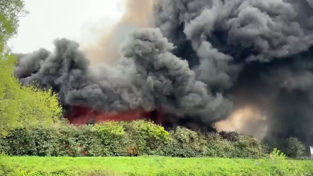 Port Talbot fire live: Smoke seen for miles as massive blaze erupts in ...
